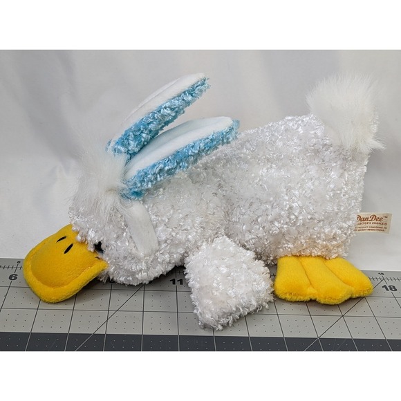 Dan Dee | Toys | Dan Dee Duck White Plush 2 Inch Rabbit Ears Stuffed ...